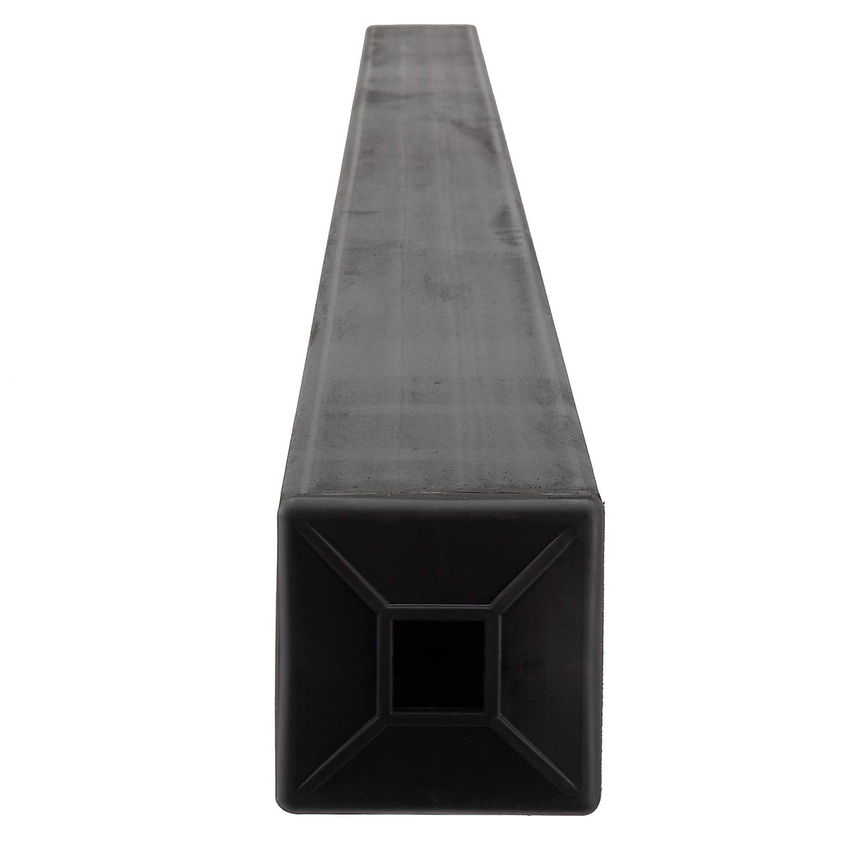 RV Bumper Raw 14 Gauge Steel | Standard 4" x 4" Bumper | RV Rear Bumper (with Bumper Plugs)