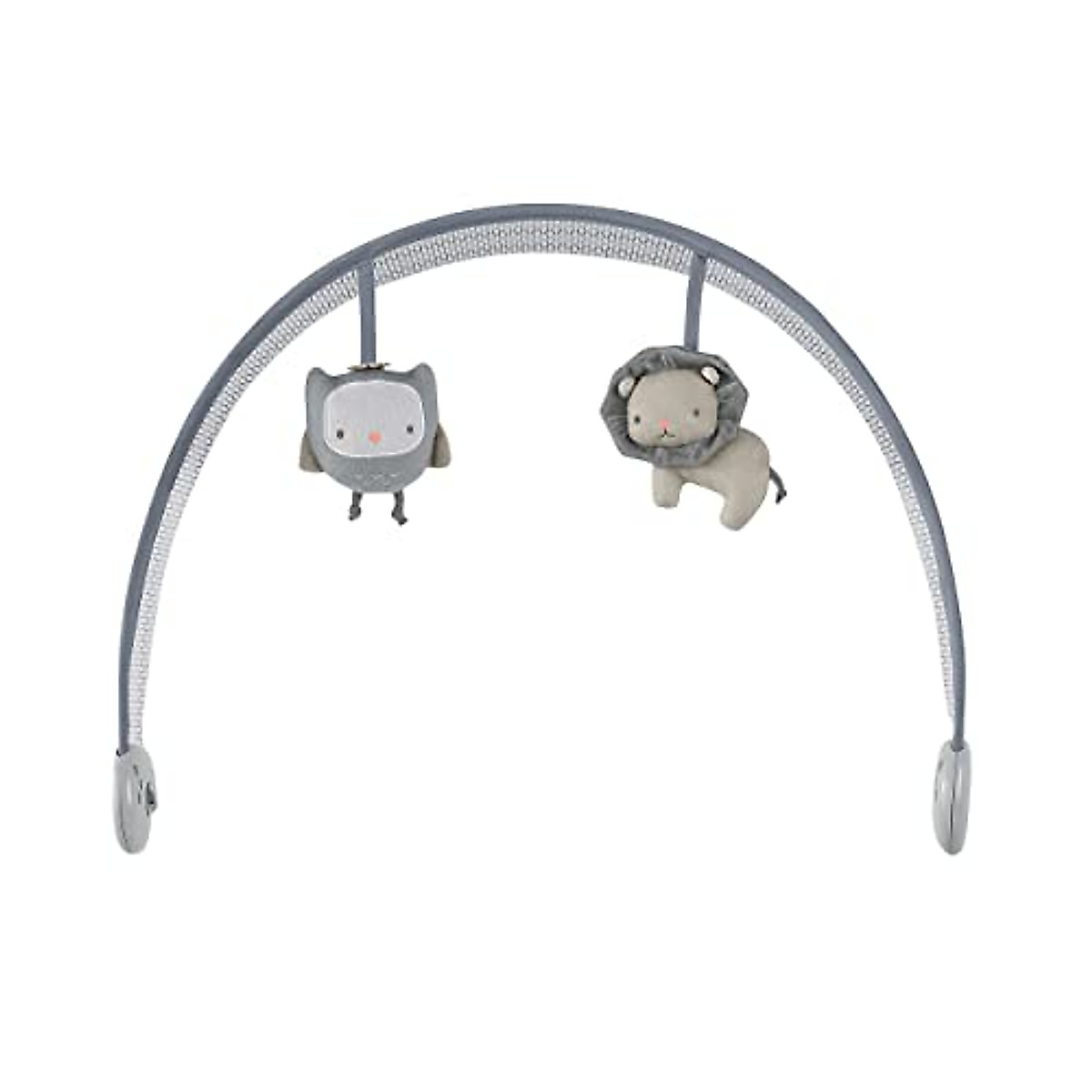 Ingenuity SmartBounce Automatic Baby Bouncer Seat with White Noise, Music, -Toy Bar & 2 Plush Infant Toys, 0-6 Months Up to 20 lbs (Braden)