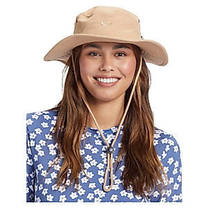 Roxy Women's Pudding Party Safari Boonie Sun Hat, Tan Exc, Medium/Large