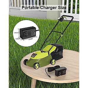 Replacement for 29V Sunjoe MJ401C Charger Compatible with Sun Joe MJ401C MJ401C-CHRG MJ401C-XR MJ401C-XR-SJB MJ401C-Pro MJ401C-XR-RED Cordless Electric Lawn Grass Mower, for Sun Joe Lawn Mower Charger