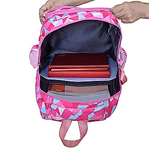 VILINKOU Rolling Backpack for Girls Trolley School Bag Wheels Backpack Luggage Waterproof Climbing Stairs (Black with Two Wheels)