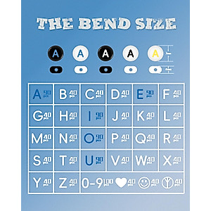 Mio Angle Letter Beads 1640Pcs 39 Styles Friendship Bracelets Assorted Number Beads Preppy Beads Jewelry Making Kit with Beads Case for Teen Girl Gifts Ages 6 7 8 9 10 11 12 （Black Letter White Beads）