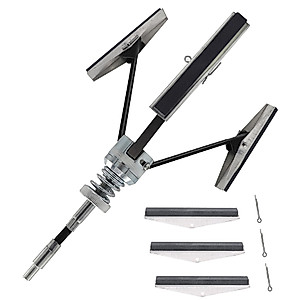 EADUTY Engine Cylinder Hone Tool 2"-7" Diameter Adjustable Deglazer Kit with 3-Piece 4" Long Stones 220 Grit