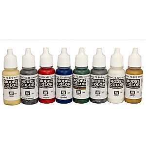 British Napoleonic Paint Set (8) (boxed Vallejo)