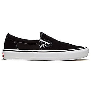 Vans Skate Slip-On Black/White Mens US 10.5