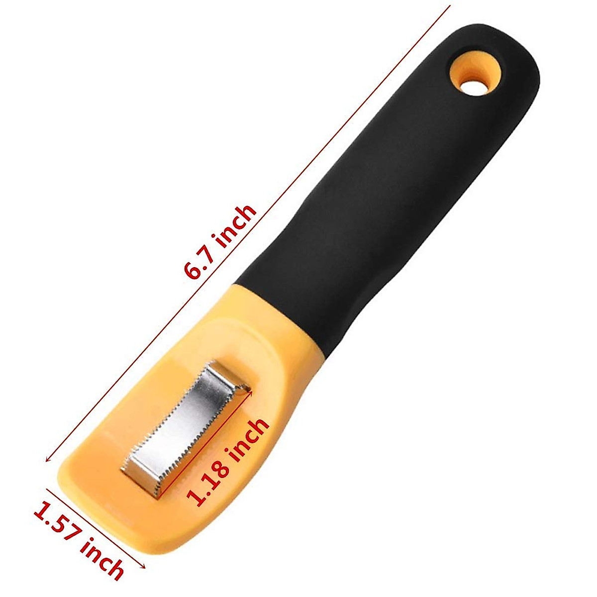 Good Grips Corn Peeler, Corn Stripper Knife, Kitchen Corn Cob Remover Serrated Vertical Blade Remover