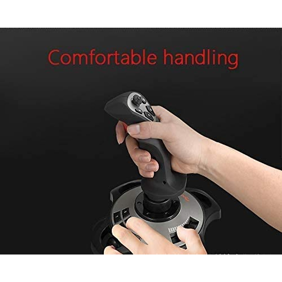 Computer Simulation Flying Fighter PC Gamepad Flight Stick Computer Simulation Flight Joystick Vibration for Windows Combat Games