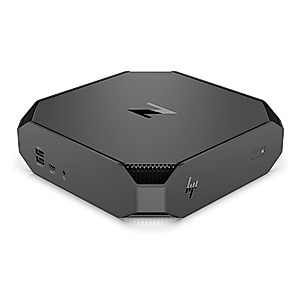 HP Z2 Mini G4 Mini Desktop PC, Intel Core i5-9500 Up to 4.4GHz, 8GB RAM, 256GB NVMe SSD, DisplayPort, Wi-Fi, Bluetooth, Windows 10 Pro, Black