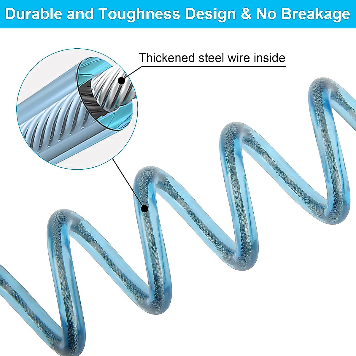 Blisstime Toddler Leash, 【2 Pack】Kid Leash Anti Lost Wrist Link with Key Lock Upgraded Baby Leash with Safety Wristband Rope for Babies Toddlers Child Kids