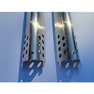 Outdoor Bazaar Set of Two Adjustable Length Stainless Steel Replacement Heat Plates for Charbroil Performance Series Grills