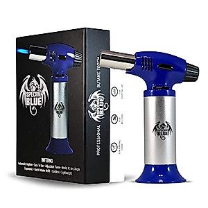 Special Blue Inferno Professional Butane Torch (Silver)