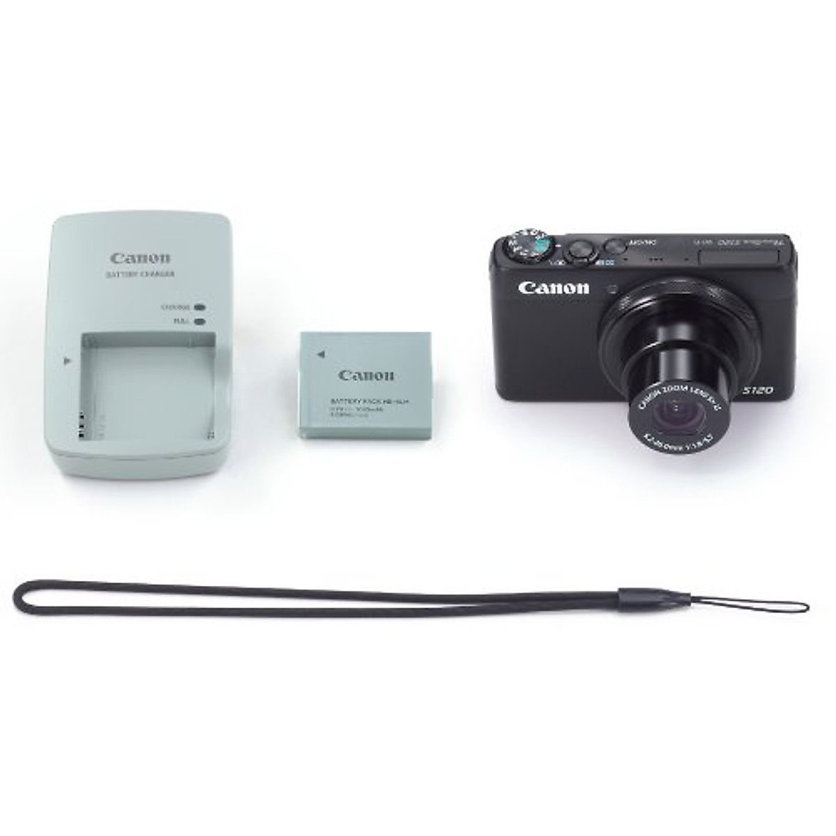 Canon digital camera PowerShot S120 (black) F value 1.8 24 mm wide-angle 5 x optical zoom PSS120 (BK) - International Version (No Warranty)