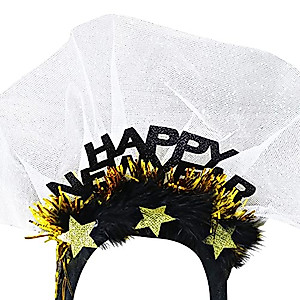 Midlee Happy New Year Dog Headband