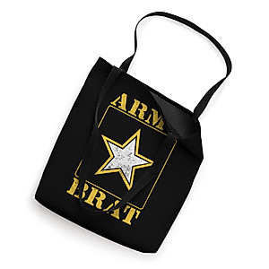 Military Themed Playful Patriotic United States Army Brat Tote Bag