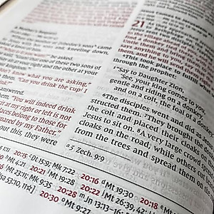 Hand Lettered and Laser Engraved NIV Reference Leathersoft Bible, Personalized Gift, Custom Name Engraving Available