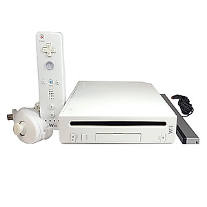 Wii Console with Mario Kart Wii Bundle - White