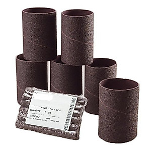 Sungold Abrasives 458045 Spiral Bands Spindle Sander Sleeves 1-Inch by 4-1/2-Inch 50 Grit Alumium Oxide Cloth, 6-Pack