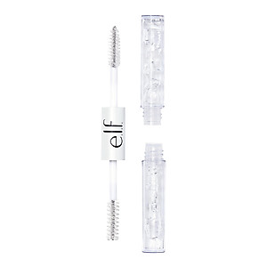 e.l.f. Clear Brow & Lash Mascara, Dual-Sided Clear Brow Gel & Mascara, Long-Wear Conditioning Formula, 0.084 Fl Oz