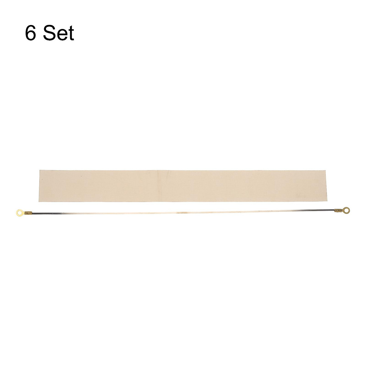 MECCANIXITY 6 Pack 14 Inch Sealer Repair Kits Heat Seal Strips Replacement Elements and PTFE Tapes for Most Hand Sealers