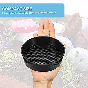 DOITOOL 20pcs Classifier Sifting Pan Outdoor Gold Panning Soil Sifter Sieve Mesh Screen Classifier for Garden Outdoor