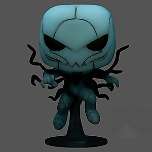 Funko Pop! Venom Poison Spider-Man Glow in The Dark Chase (EE Exclusive) Bundled with EcoTEK Pop Protector