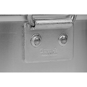 TRANGIA Mess Tin with Handle (6.5 x 3.5 x 2.6-Inch), Silver