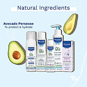 Mustela Newborn Arrival Gift Set - Baby Skincare & Bath Time Essentials - Natural & Plant Based - 5 Items Set