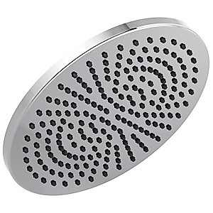 Delta Faucet Single-Spray Raincan Shower Head, Chrome Shower Head, Rainfall Shower Head, Round Shower Head, Metal Shower Head, 2.5 GPM Flow Rate, Lumicoat Chrome 52158-PR25