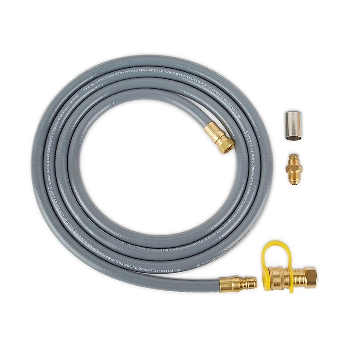 Real Flame Aegean Round Propane Fire Table for Outdoors in Weathered Slate with Natural Gas Conversion Kit, Lid and Storage Cover - Durable Gray Fire Pit