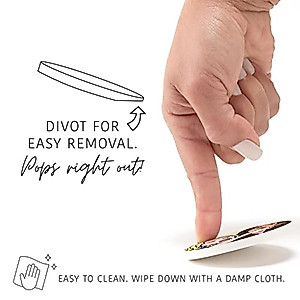 2 Car Coasters, 2.65" Absorbent Ceramic, Coaster Set, Keep Car Clean, Easy Removal Divot Notch, Artist Designed, Auto Accessory, Great Gift (Cat Meme Coaster)