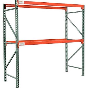 Global Industrial Teardrop Pallet Rack Starter, 108"W x 48"D x 96"H