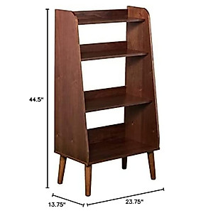 Southern Enterprises Berritza Bookcase, Walnut