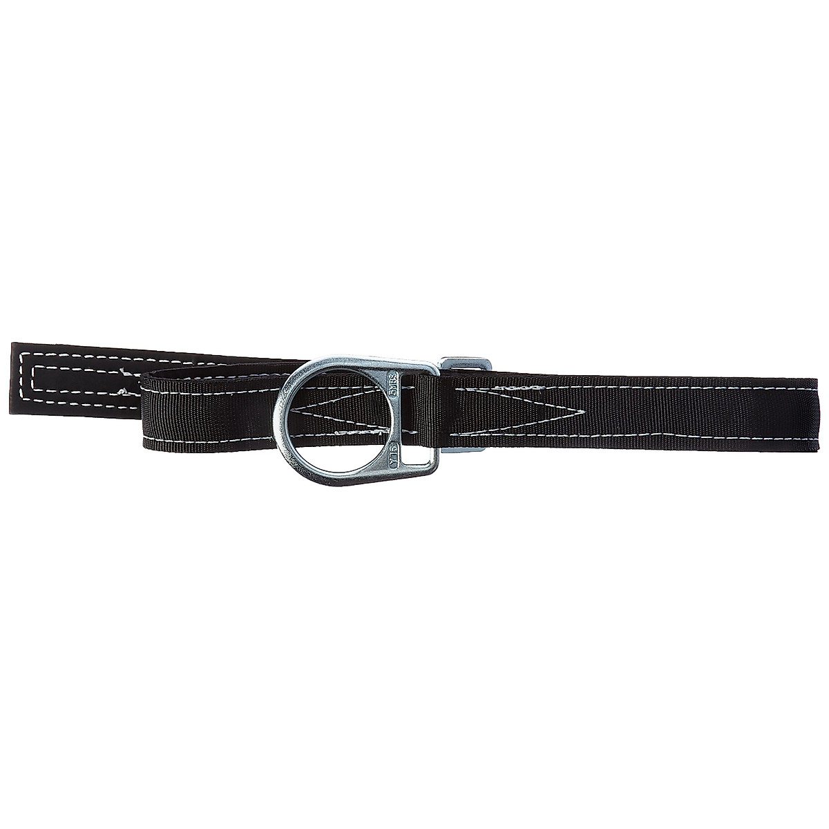 Miller by Honeywell 123N/MBK Single D-Ring Lined Body Belt with 1-3/4-Inch Webbing, Medium, Black