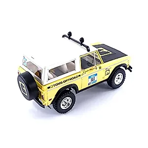 1969 Bronco #141 Rebelle Rally Toms Offroad x Roaming Wolves Artisan Collection 1/18 Diecast Model Car by Greenlight 19131