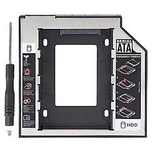 SOLUSTRE Braces Hard Ssd Laptop Accessories Disk .mm Holder Practical Machine Bay -state Case Drive Hdd Inches Tray Bracket Enclosure Kickstand