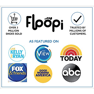 Floopi House Slippers for Women, Soft Ribbed Knit Closed Back Women Slipper, Multiple Layered Comfy Memory Insole Foam with Indoor & Outdoor Anti Skid Sole (XL, Stone Grey-387)