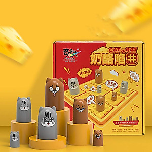 Totority Toe Game Toy, Kids Stacking Cup -Toe Board Game Fun Puzzle Game Toy for Party Desktop Checkers Stacking Puzzle Board Game