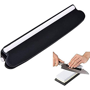 Professional Knife Sharpening Guide, Random Knife Sharpener Angle Guide, Sharpening Guide for Whetstone, Black(2 Pack)