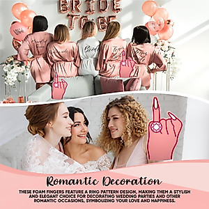 Sneaky Booze XL Engaged Foam Ring Finger Bachelorette Party Bash For Bride To Be Engagement Party Bridal Shower Bridesmaid Tribe Favors Perfect Wedding Accessories Photo Prop 2 Pack