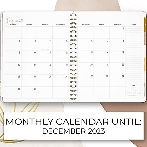 Simplified 2023 Daily Planner - Beautiful 8.5" x 10.5" Abstract Planner Notebook With Weekly And Monthly Spreads for Easy Planning - Perfect To Organize All Your Tasks and Boost Productivity