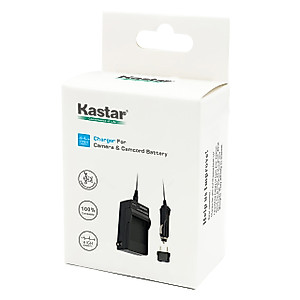 Kastar Compatible Charger Kit Replacement for Nikon EN-EL19, Sony NP-BJ1 Battery and Nikon Coolpix S3300 S3400 S3500 S3600 S3700 S4100 S4300 S4400 S5200 S6700 S6800 S6900 S7000 and Sony DSC-RX0 Camera