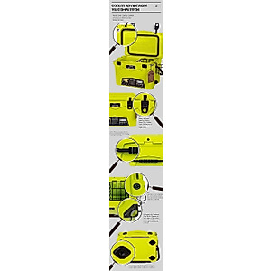 COLD BASTARD COOLERS 20QT Cold Bastard Rugged+ Pink NEON Premium Ice Chest Cooler Accessories Free S&H(CB20-PN)