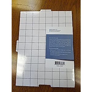 4 Pack Gaming Paper Wet/Dry Erase Tiles 1" Grid