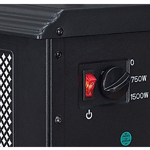 Duraflame Portable Electric Fireplace, One Size, Black