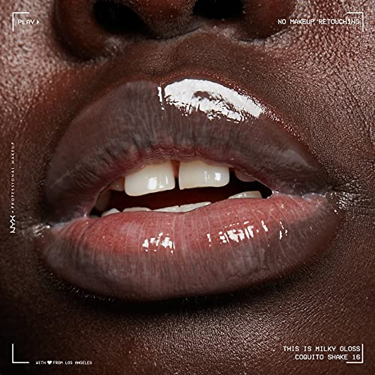 NYX PROFESSIONAL MAKEUP This Is Milky Gloss, Lip Gloss with 12 Hour Hydration, Vegan - Coquito Shake (Milky Clear)