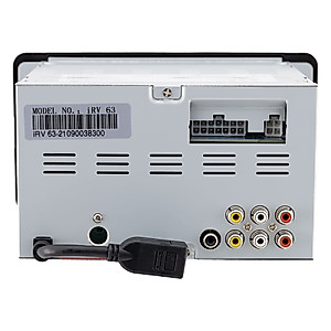 Car Stereo with Bluetooth,IRV Technology iRV63 Independent Zone 3 Wireless RV Radio,Supports HDMI ARC,APP,Digital Surround Sound,A&FM,DVD,MP4,CEC,NFC,Clock,3 Zones Wall Mount Car Audio Receiver