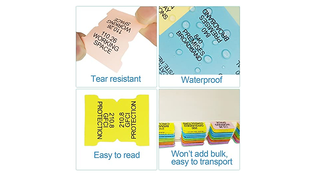 Organize Your 2023 NEC Code Book with Color-Coded Tabs