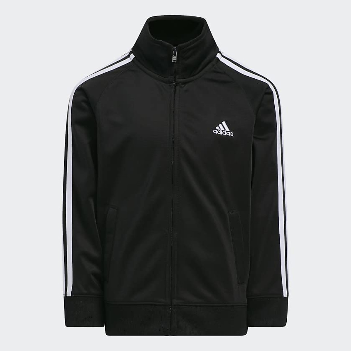 adidas baby boys Tricot Jacket & Clothing Pants Set, Adi Black, 7 US