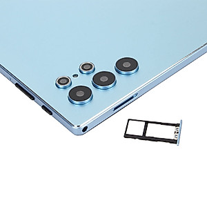 10 Inch Tablet, WiFi 8MP 24MP Tablet with Dual Camera, Octa Core 4GLTE 8GB RAM 128GB ROM Tablet for Office, Home, Business, Gaming 100‑240V (Blue)