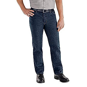Red Kap mens Classic Rigid jeans, Rigid Denim, 32W x 30L US